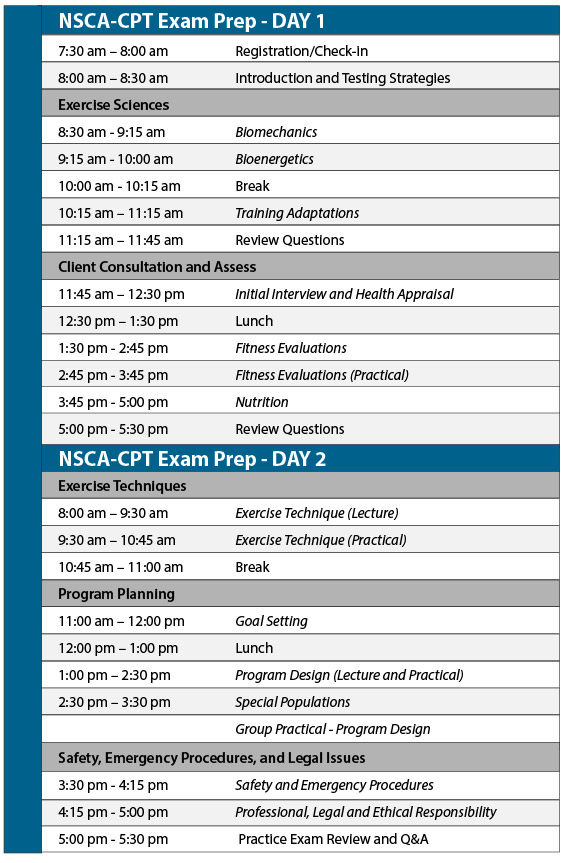 Exam Preparation Live Clinics