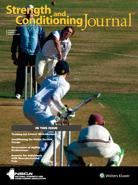 Strength and Conditioning Journal