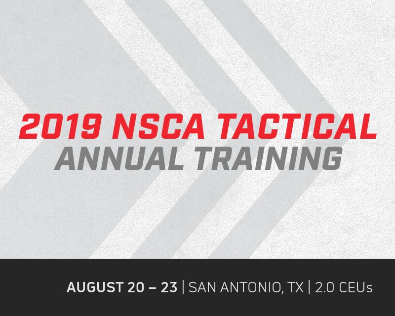 National Strength and Conditioning Association (NSCA)