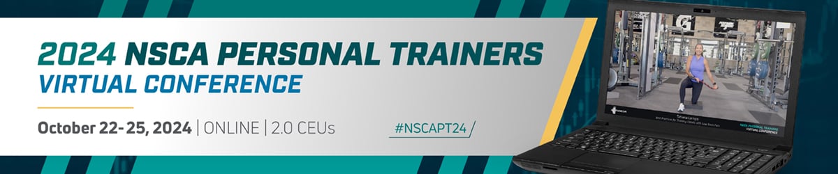 2023 NSCA Personal Trainers Virtual Conference