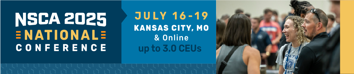 2025 NSCA National Conference