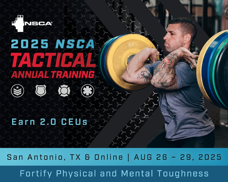 2025 NSCA Tactical Annual Training