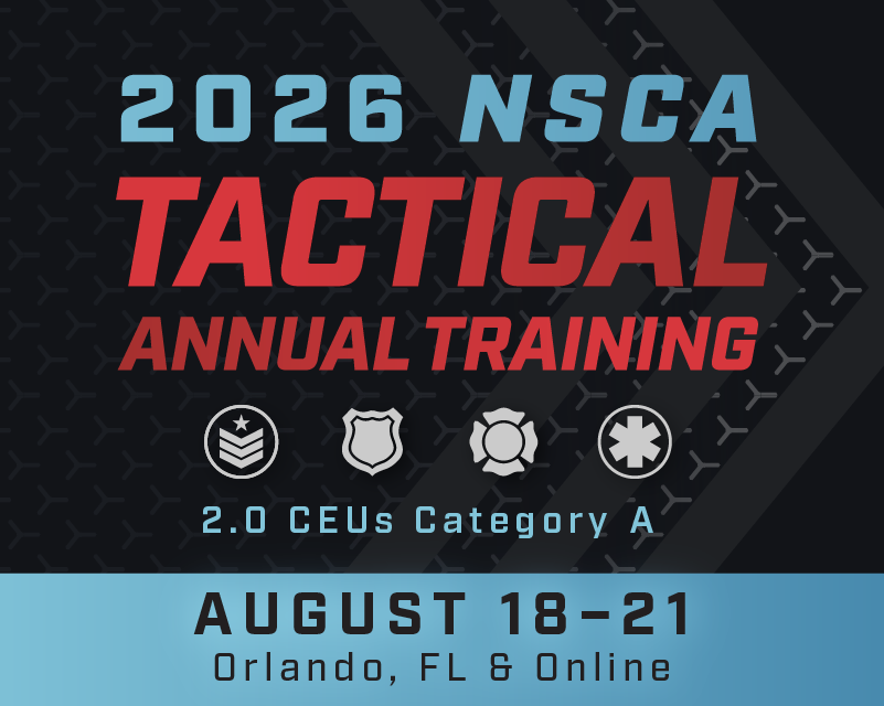 2026 NSCA Tactical Annual Training